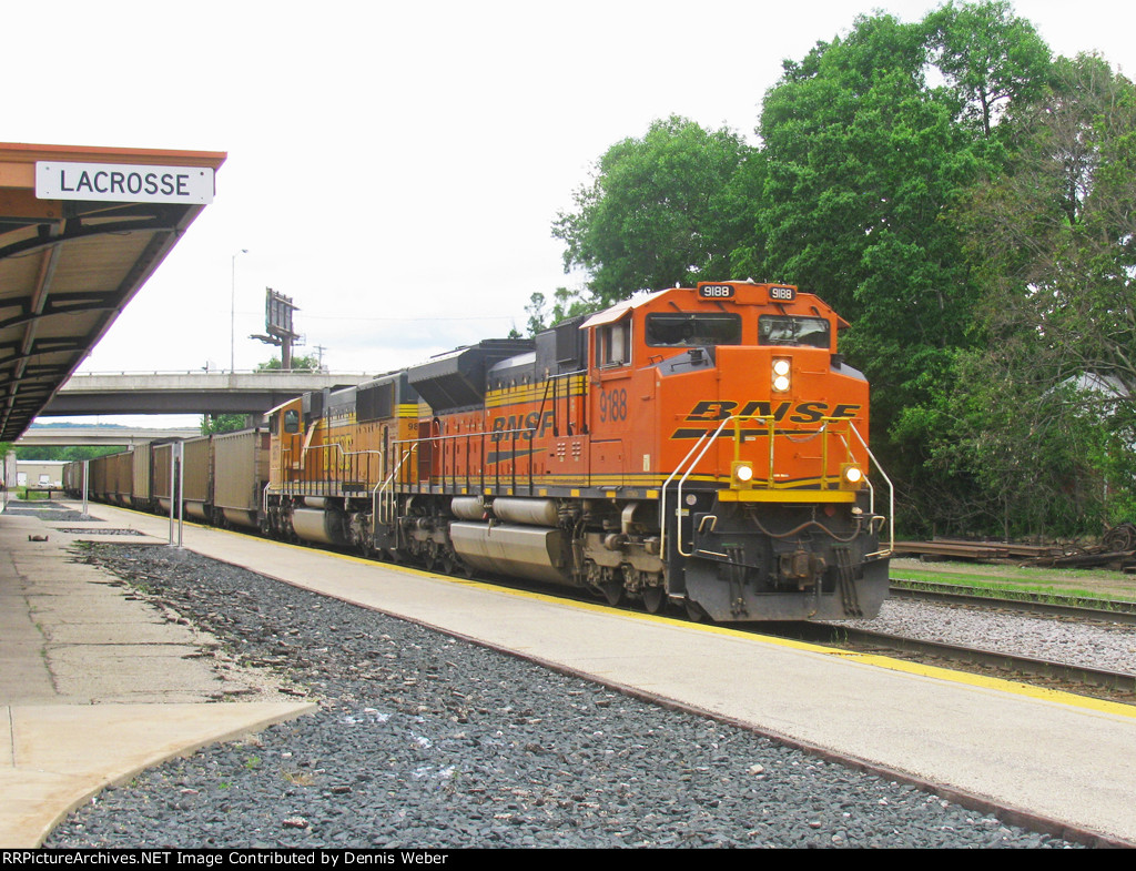 BNSF 9188, CP's Tomah Sub.